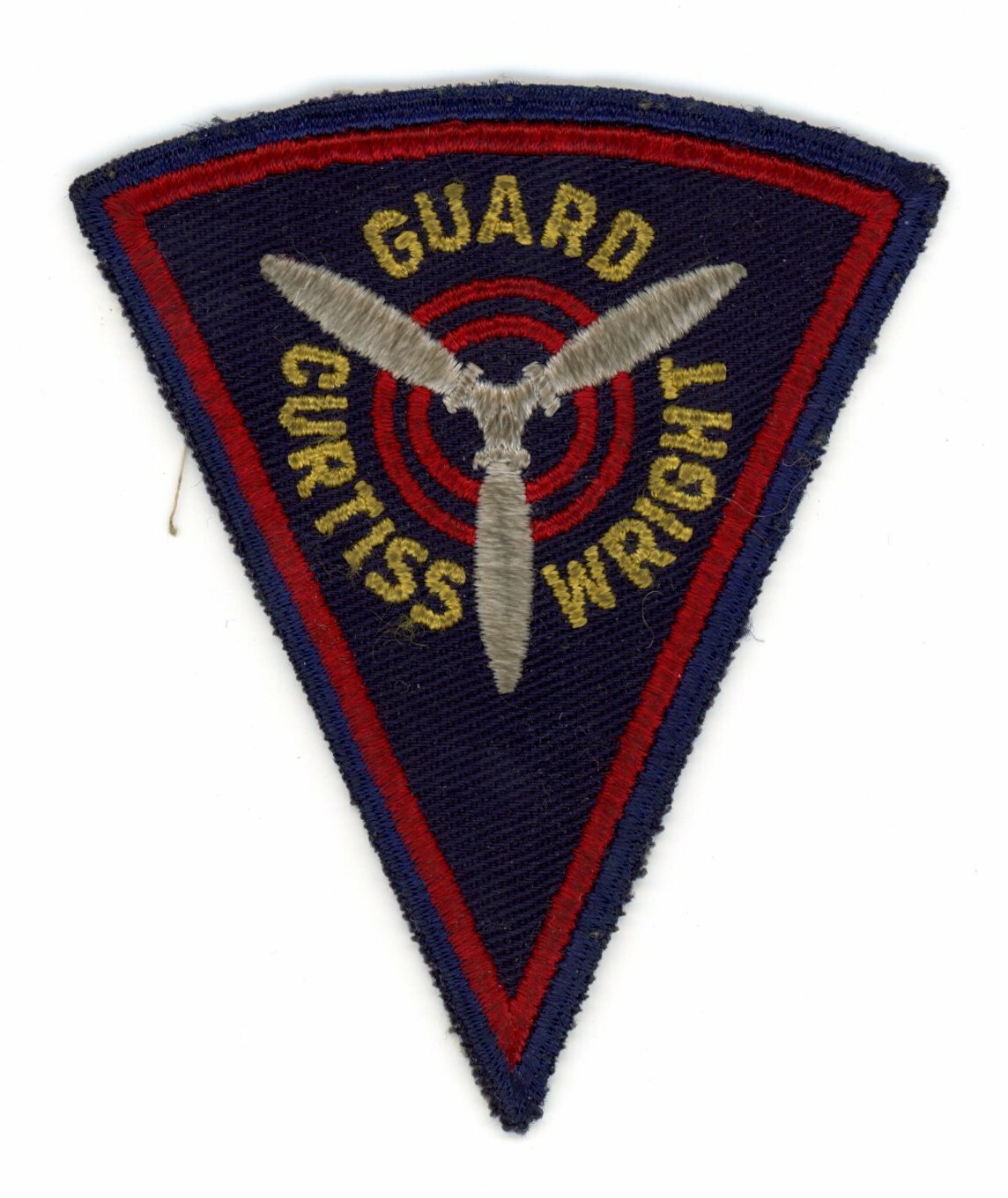 WW2 WWII US aircraft manufacturer Curtiss Wright Guard patch SSI NOT ...