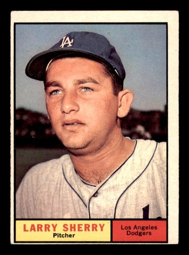 1961 Topps Baseball #412 Larry Sherry VG/EX *e2 | eBay