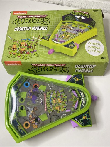 Teenage Mutant Ninja Turtles Table Top Desktop Pinball Game 2022 ...
