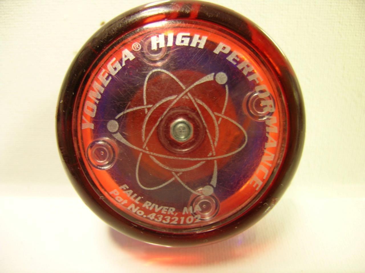Vintage Yomega Red and Blue High Performance Yo-Yo Maine Estate Find | eBay