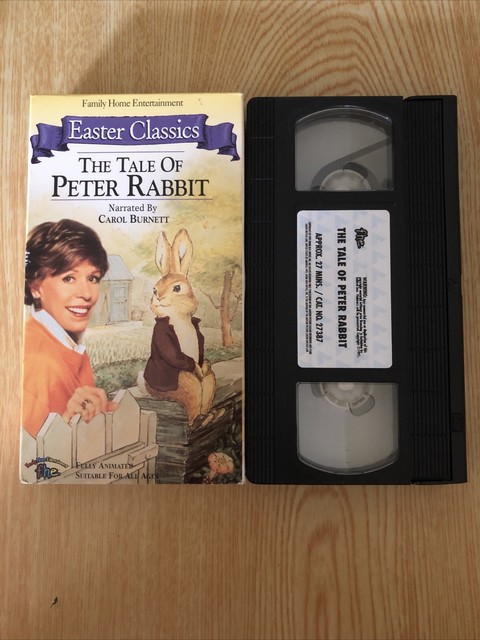 The Tale Of Peter Rabbit Vhs 1992
