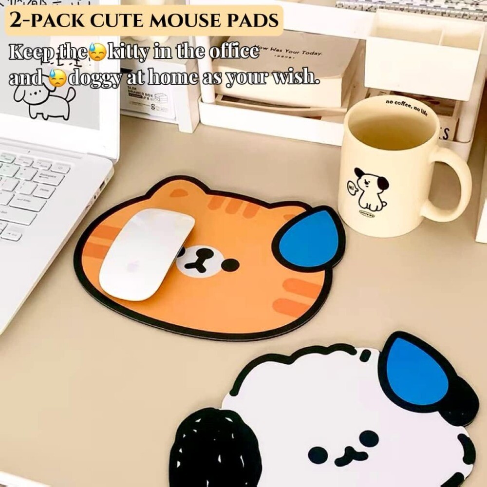 2Pcs PVC Mouse Pad White Mouse Mat Gift Mice Pad Office 627472091390 | eBay