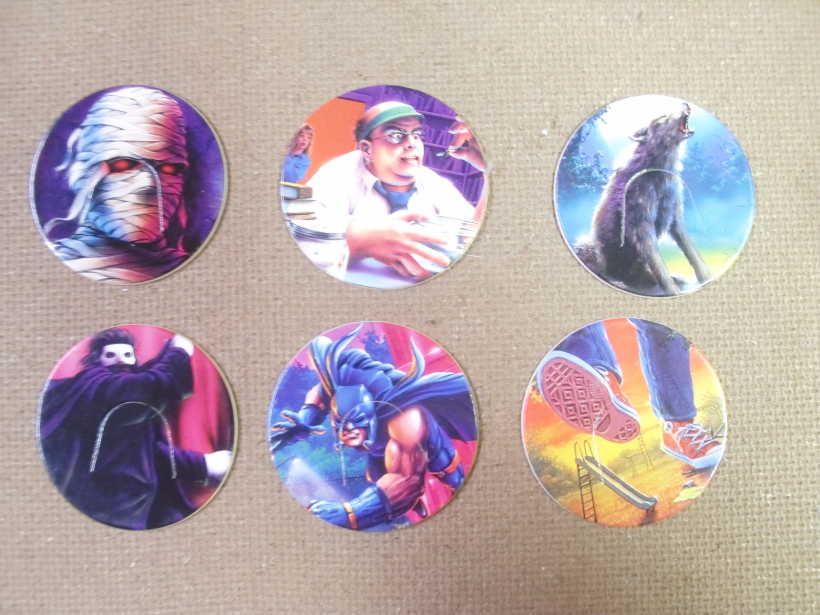 GOOSEBUMPS HONEYNUT CHEERIOS POG/MILKCAP LOT OF (6) DIFFERENT | eBay