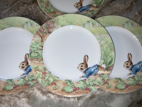 Peter Rabbit Dinner Plates Spring Garden The World Of Beatrix Potter ...