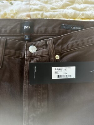 Edwin Jeans Women Cai, Java Color Classic Straight NWT | eBay