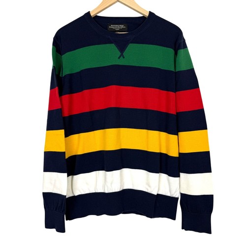 Hudson's Bay Company HBC Canada Multicolor Striped Sweater Size Large ...