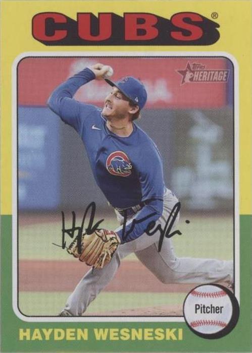 2024 Topps Heritage - Hayden Wesneski #256 for sale online | eBay