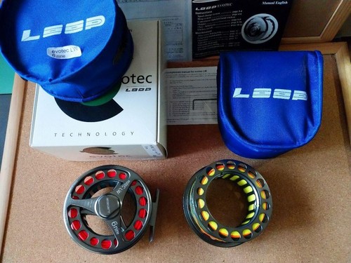 Loop Evotec LW6nine WF #8 32m Fly Reel w/ spare spool (unused) | eBay