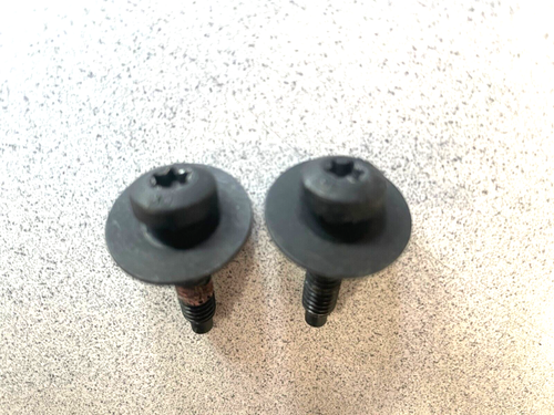 2007-2013 BMW X5 3.0Si E70 ~ 2 FRONT FENDER SUPPORT BRACKET SCREWS ...