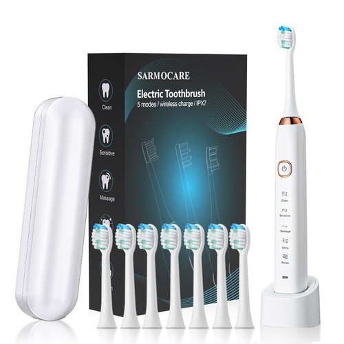 Rechargeable Electric Power Toothbrush Wireless Charging | eBay
