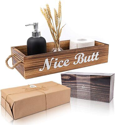 Rustic Bathroom Storage Box – Rispa
