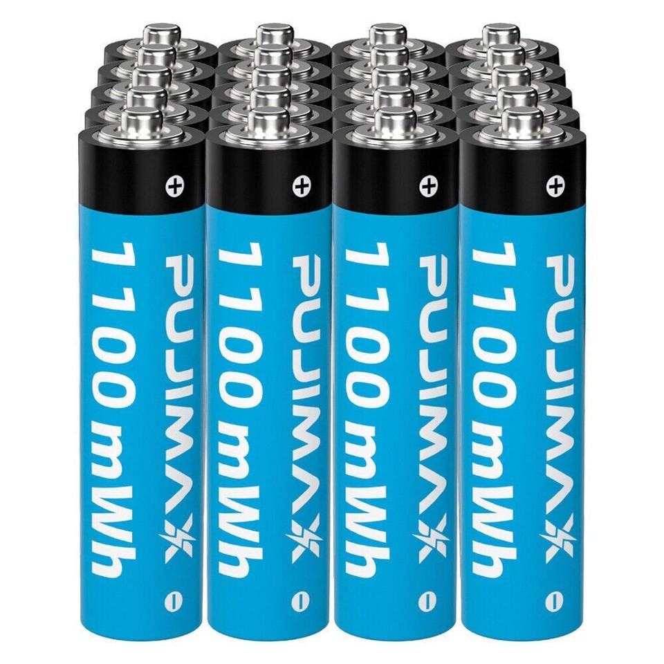 1.5V AA AAA Rechargeable Li-ion Batteries with Fast Lithium Battery ...