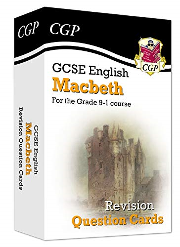 GCSE English Shakespeare - Macbeth Revision Question Cards: for ...