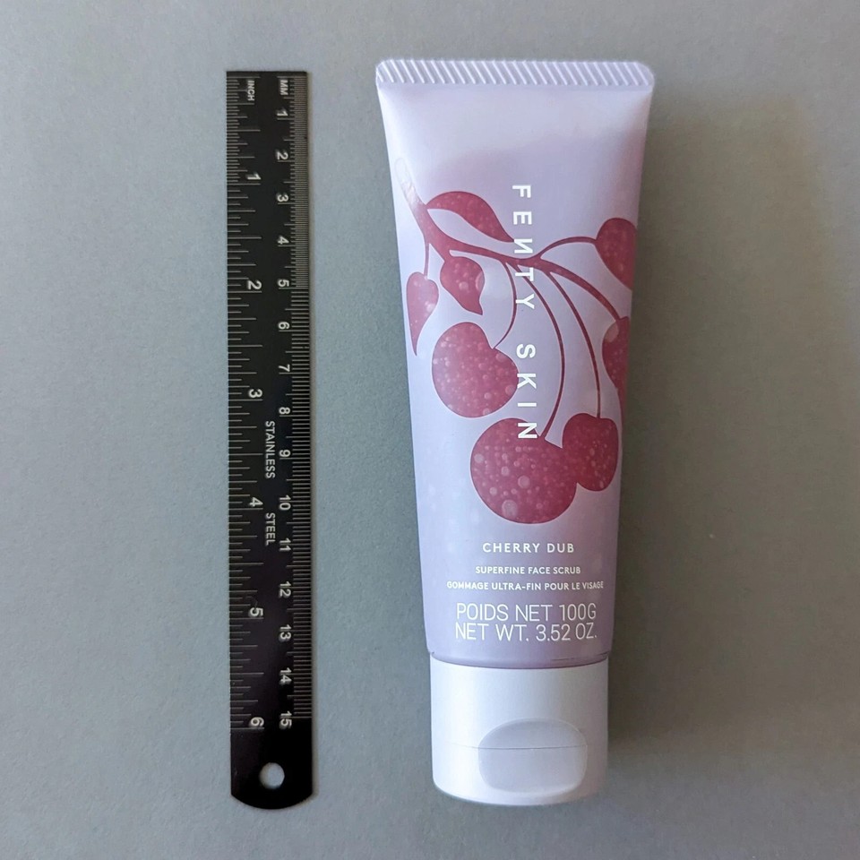 Fenty Skin Cherry Dub Superfine Face Scrub ~ Full Size 3.52 oz / 100g ...