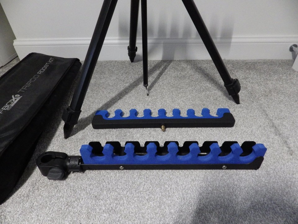 Preston Off Box Tripod Roost Kit River Lake Fishing Pole Organiser ...