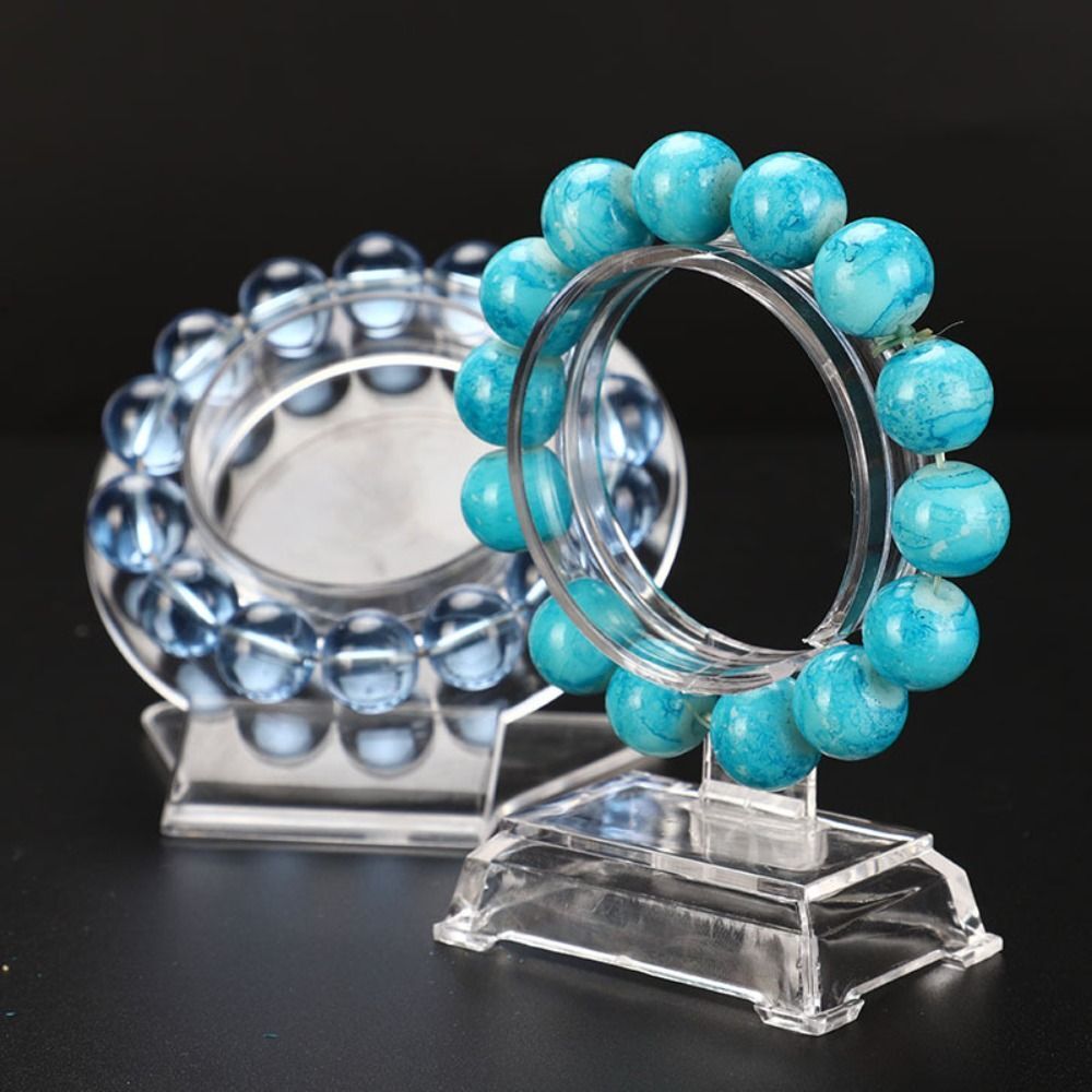 Clear Bracelet Display Rack Acrylic Jewelry Holder Fashion Display ...