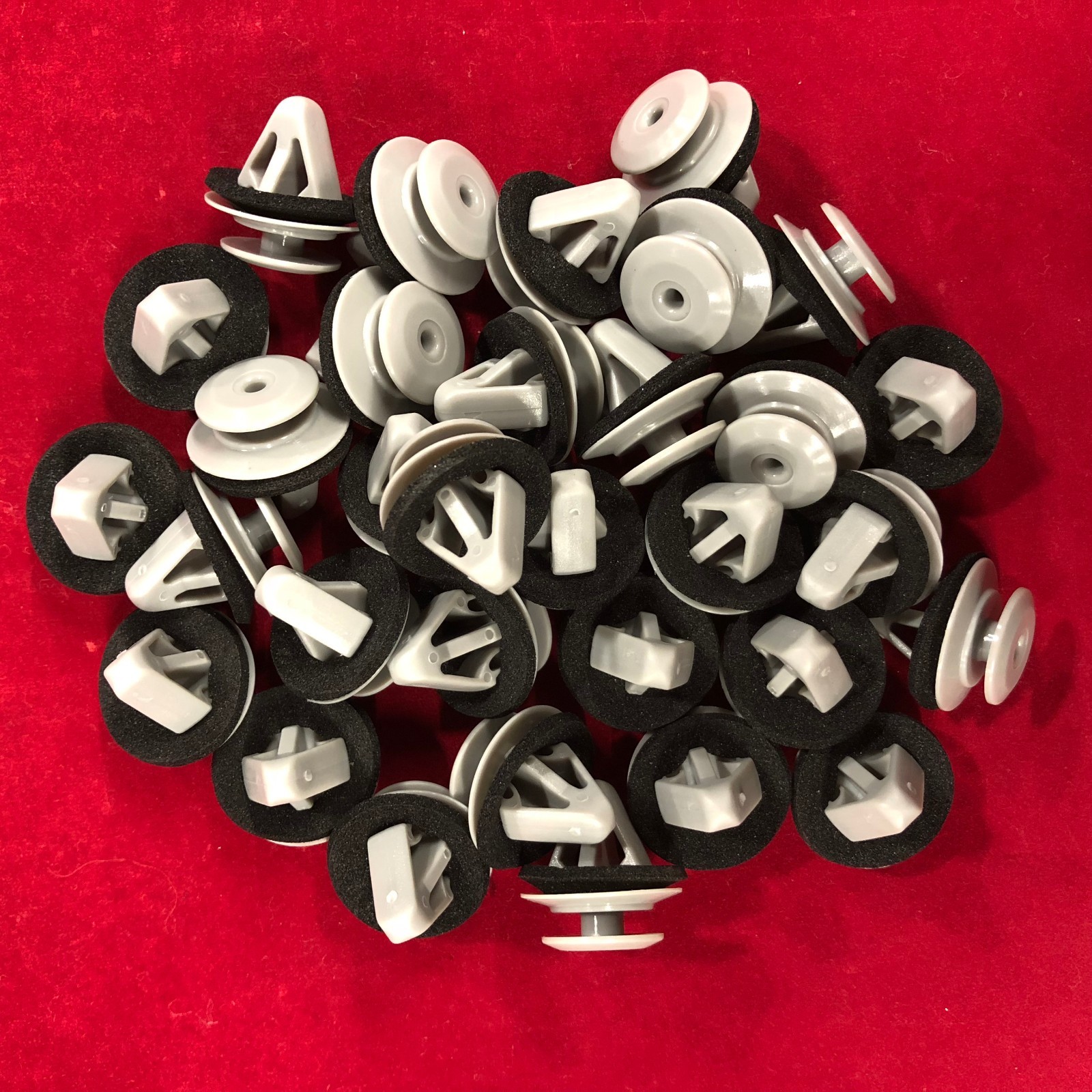 Set of 15 Gray Rocker Panel Retainer Clips For Mazda TD12-51-SJ3A USA ...