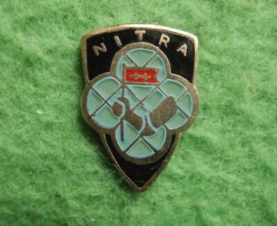 Antique NITRA SLOVAKIA Heraldic Erb Shield Town City Pin Badge US1 | eBay