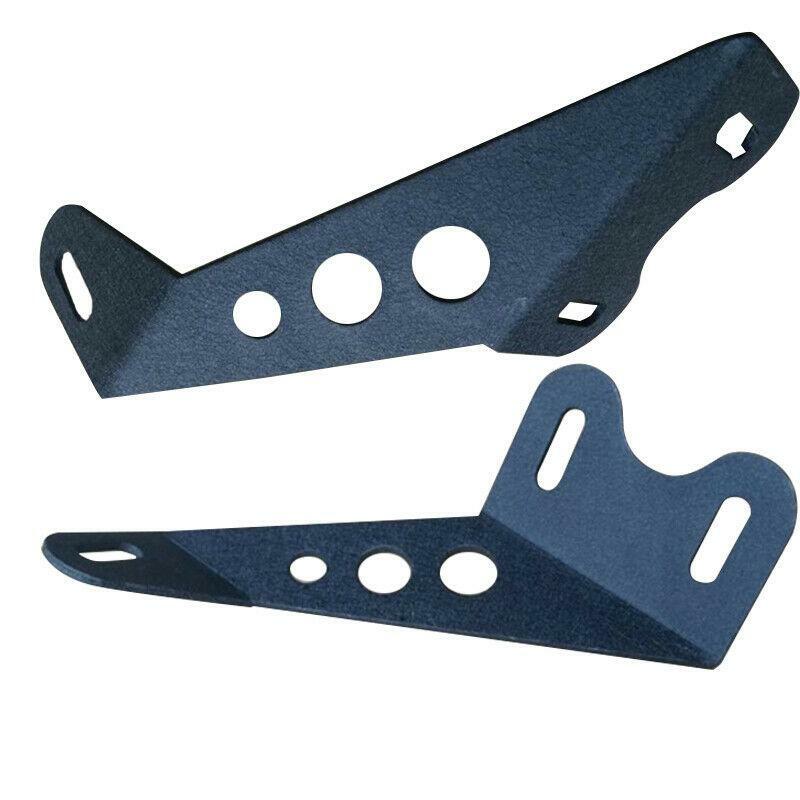 Pair Off-road Roof LED Light Strip Bracket Firmly Car Upper Bar ...