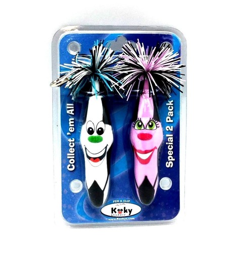 KOOKY KLICKERS 2pk POINT KREW 25 Strik'em Strik'er Soccer GIFT CLIP ...
