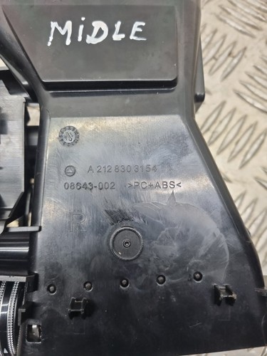 2014 MERCEDES E Class W212 Dashboard Dash Centre Air Vents A2128303154 ...