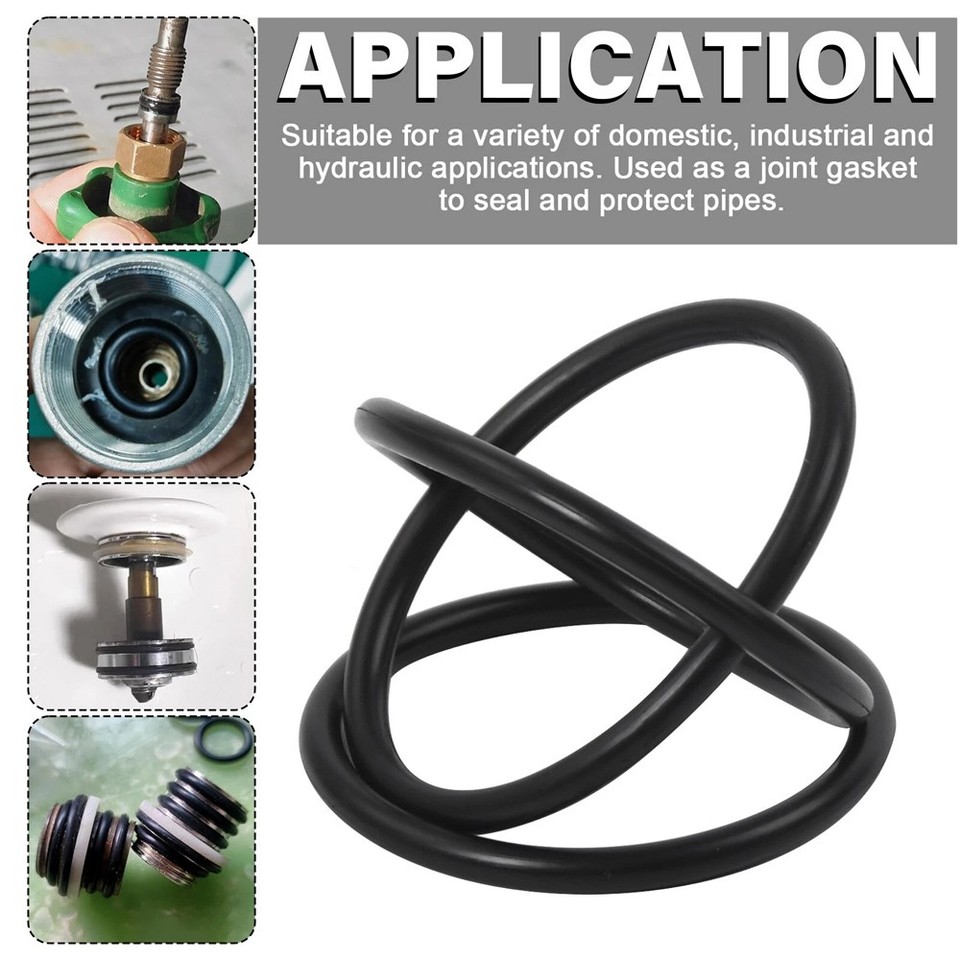 SAE Metric Rubber O-Ring Washer Assortment Kit Automotive Storage Case ...