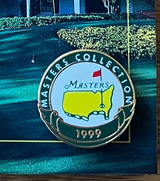 1999 Augusta Club Masters Collection Golf Souvenir Pin - NEW | eBay