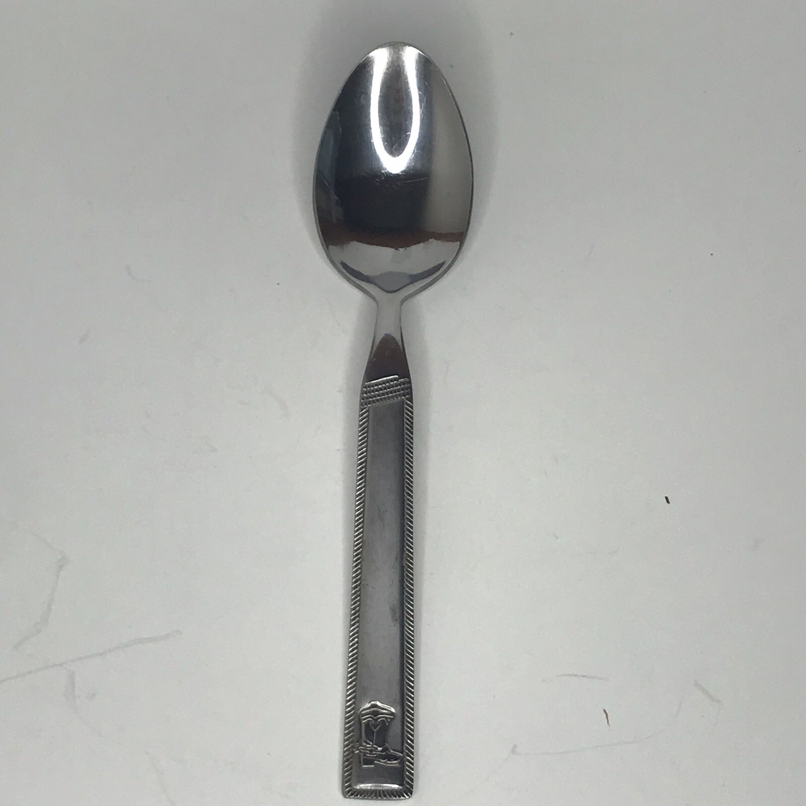 Sonoma Home HAPPY TRAILS Stainless Cowboy Single Soup Spoon | eBay