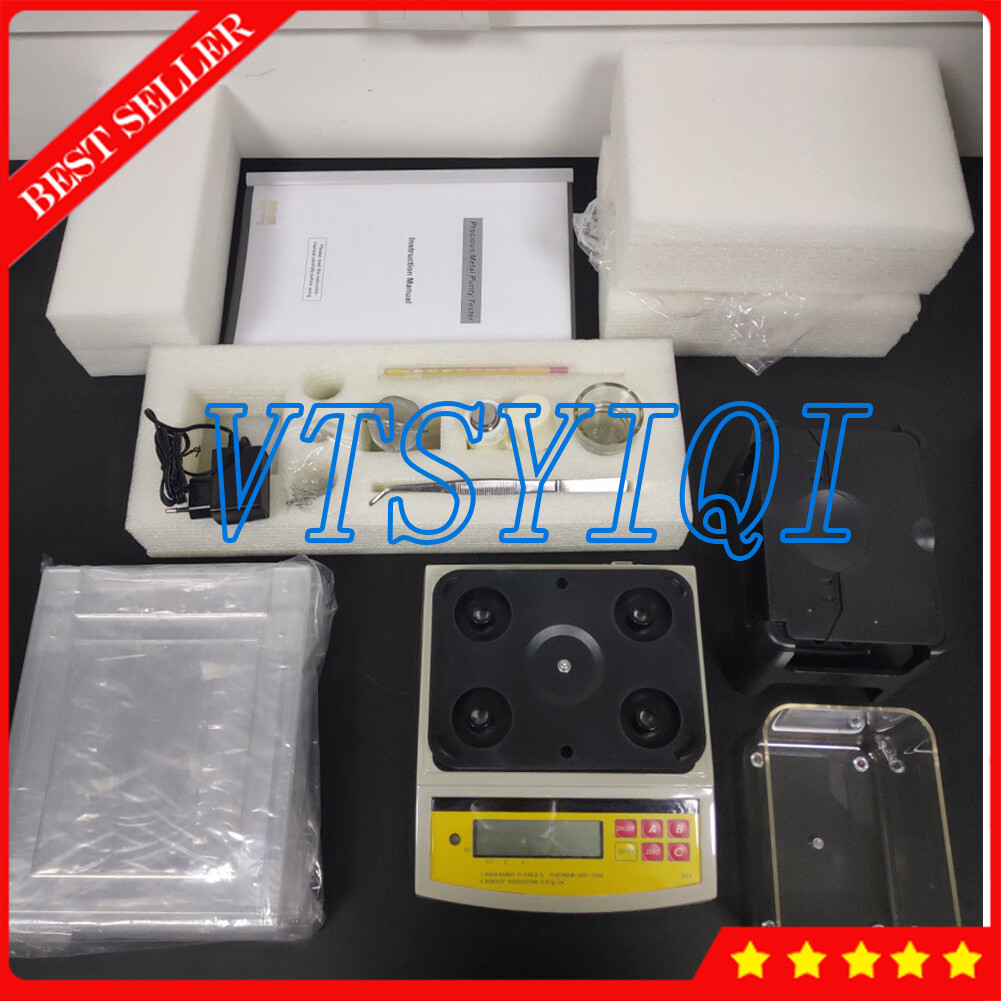 Electronic Gold Purity Tester Density Meter Analyzer Precious Metal ...