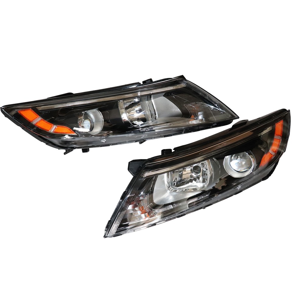 Headlamps Assembly For Kia Optima 2014 2015 LX SX Left And Right Pair ...