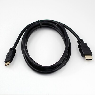 Mini HDMI Video TV Output Cable for Canon EOS 250D / Rebel SL3 / Kiss ...