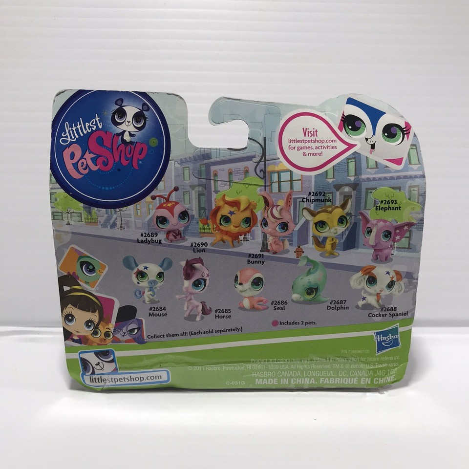 Littlest Pet Shop Totally Talented Horse and Mouse #2684-2685 | eBay