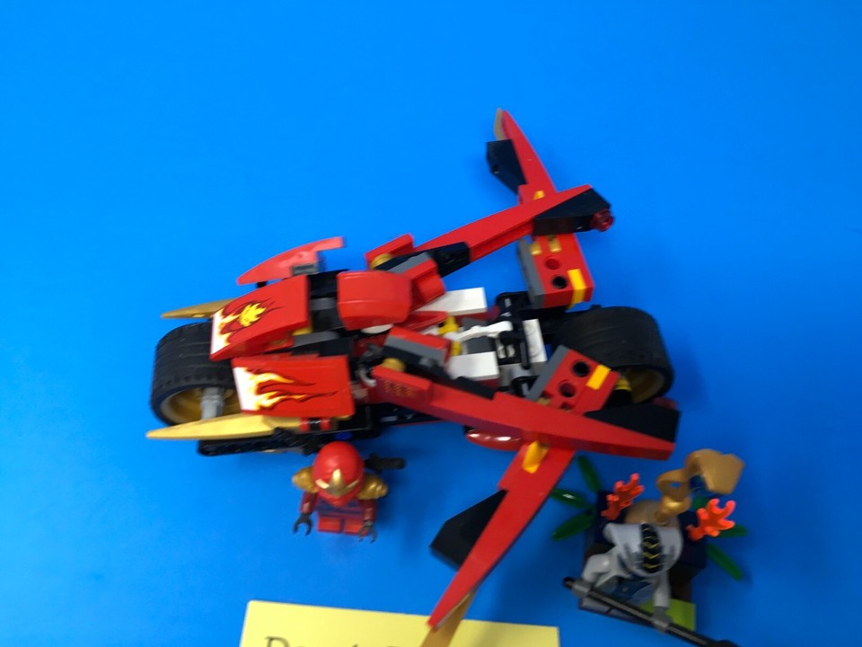 Lego 9441 - Kai's Blade Cycle - 2012 - 100% Build Complete READ | eBay