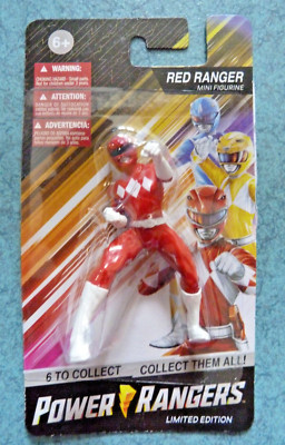 POWER RANGERS - HASBRO - LIMITED EDITION - RED RANGER - Force rouge | eBay