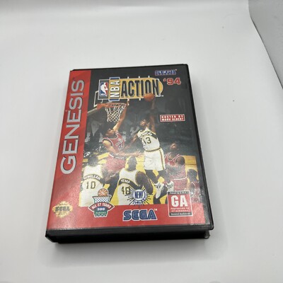 NBA Action '94 (Sega Genesis, 1994) No Manual Works 100% 10086012217| eBay