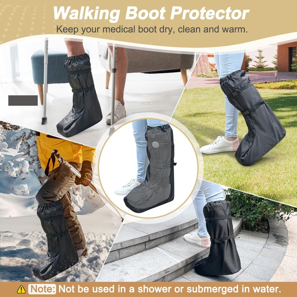 Walking Boot Cover Tall Medical Cast Fracture Boot Foot Cast Cover ...