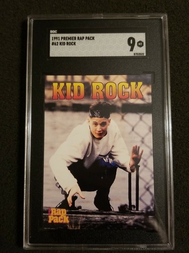 1991 Premier Rap Pack Kid Rock #62 SGC Mint 9 | eBay