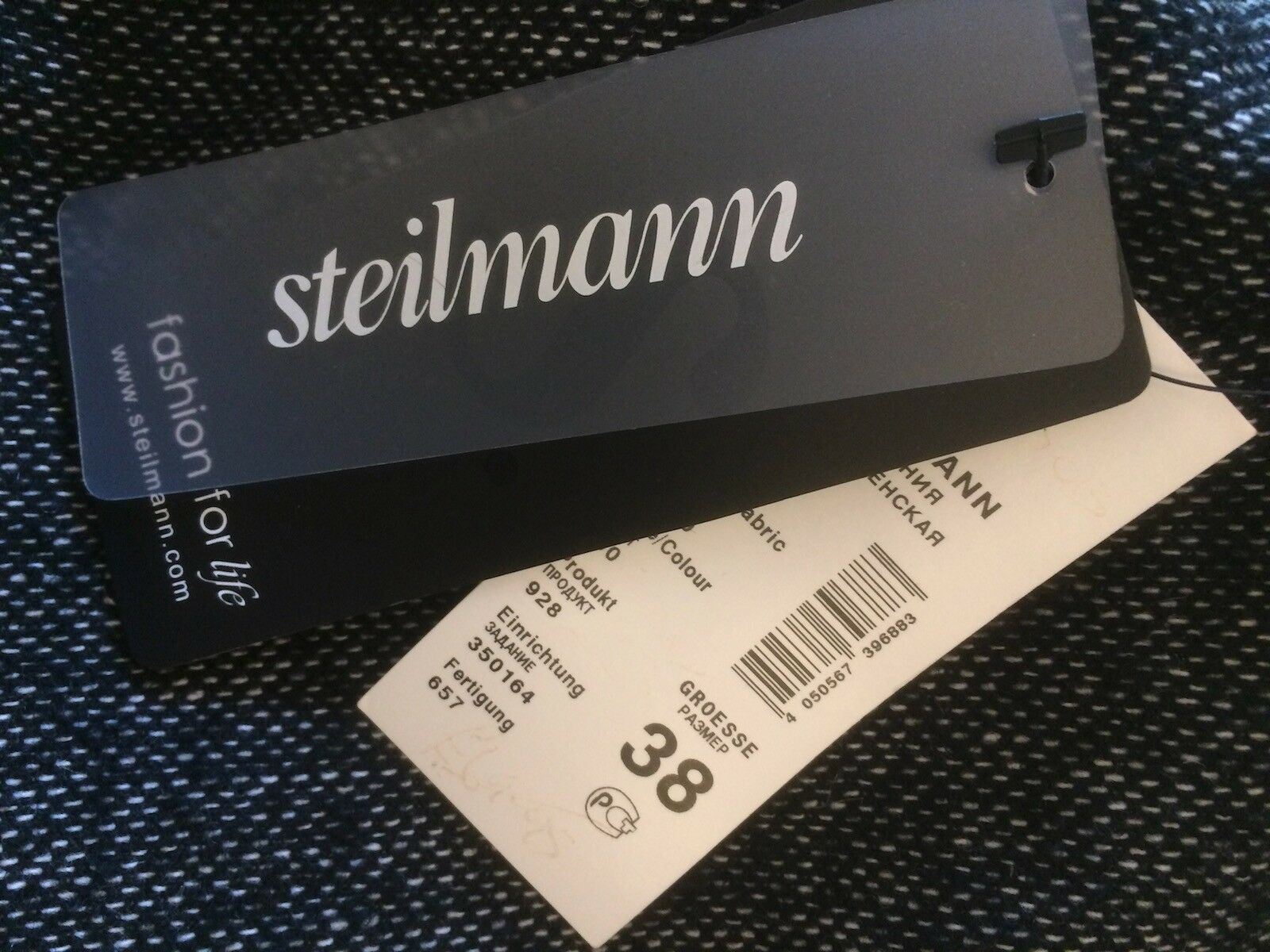 Steilmann Ladies Black & White Wool Blend Pencil Skirt UK 12 for sale ...