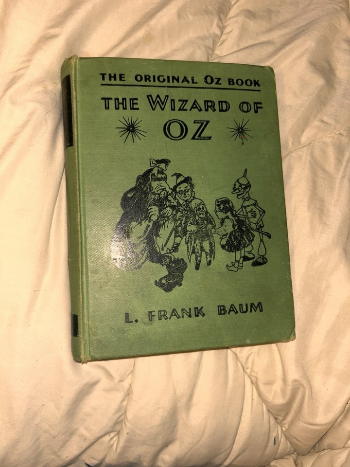 The Original Oz Book The Wizard of Oz by L Frank Baum 1903 Illustrated ...