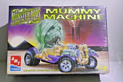 Mummy Machine 1/25 AMT Ertl Plastic Model Kit Unopened MFD 1996 Monster ...