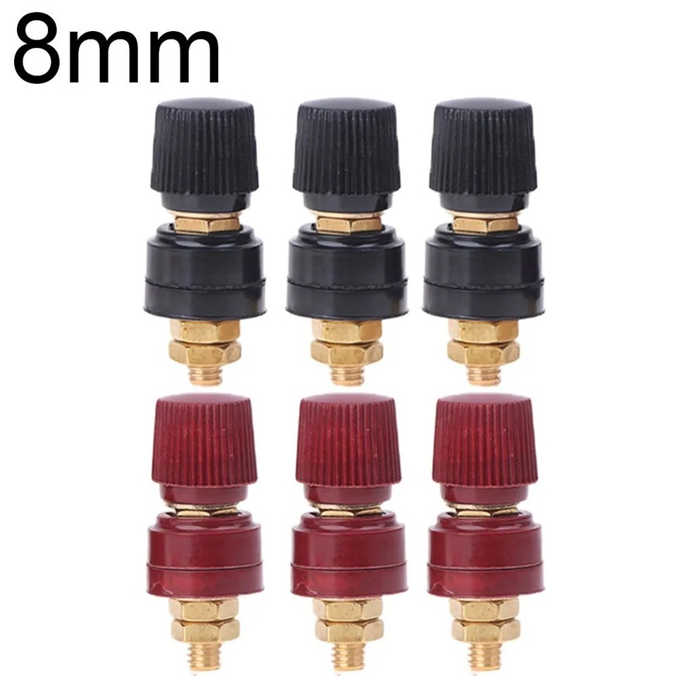 6mm 8mm Brass Battery Terminal Stud Remote Power Junction Post ...