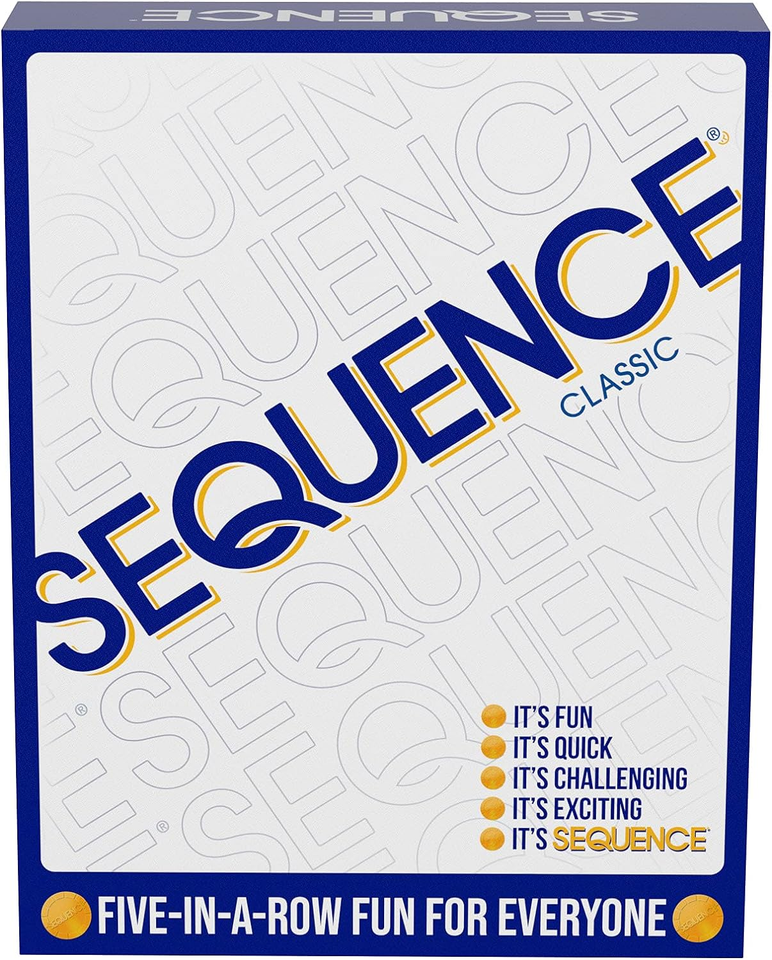 SEQUENCE- Original SEQUENCE Game with Folding Board, Cards and Chips by ...