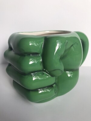 Hulk Mug Marvel Comics Incredible Hulk Fist 3-D Molded 20oz Ceramic Mug ...