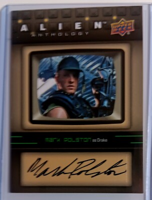 2016 Upper Deck Alien Anthology Single Actor Autograph Mark Rolston #SA ...