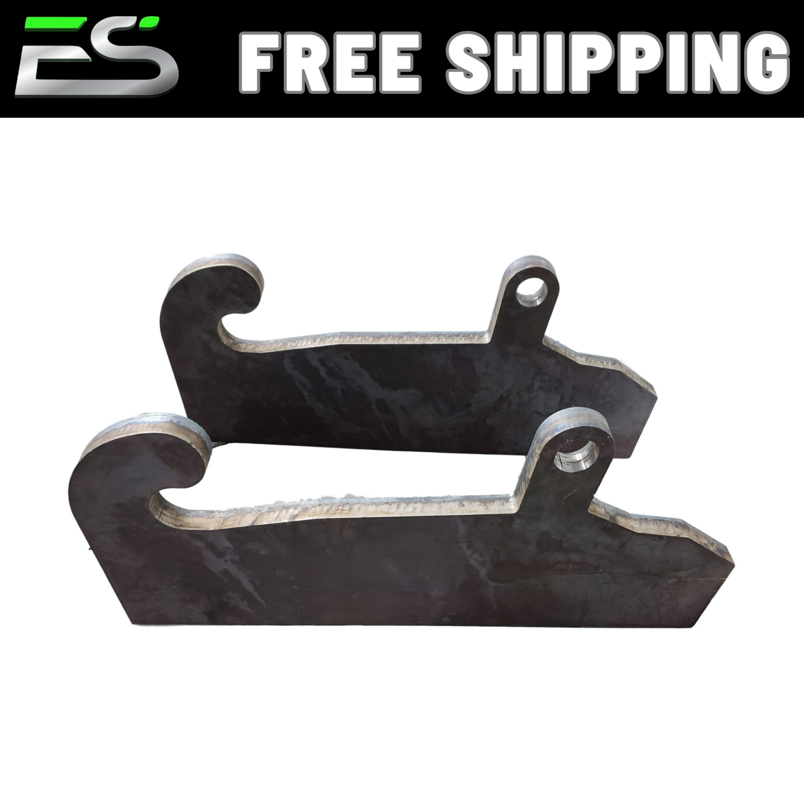 JRB 417/418 Quick Attach Coupler Blank Adapter mounts JRB Loader FREE ...