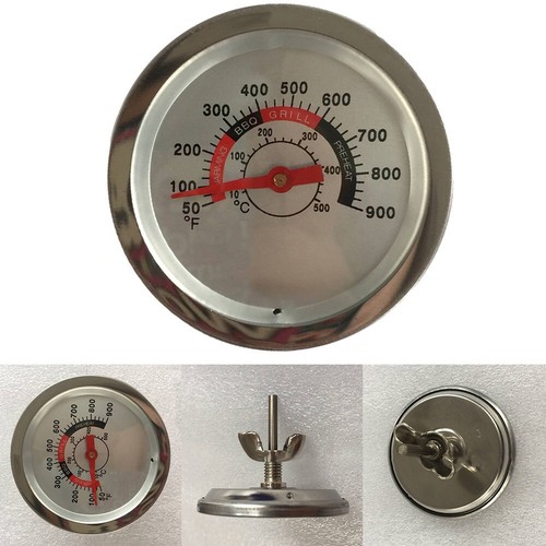 1PCS Oval for TEMP BBQ Grill Thermomete 10-500??C Thermometer Outdoor ...
