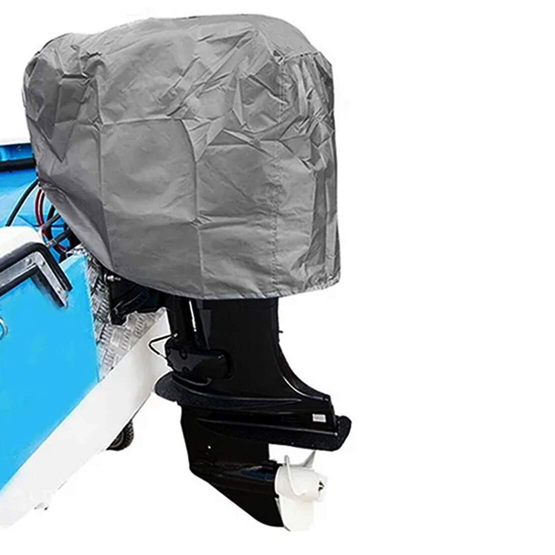 15HP-30HP Boat Outboard Motor Engine Cover Gray Universal Trailerable ...