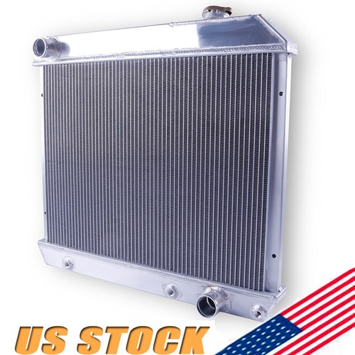 3 Rows Aluminum Radiator For 1963-1966 Chevy C10 C20 C30 K10 K20 Pickup ...