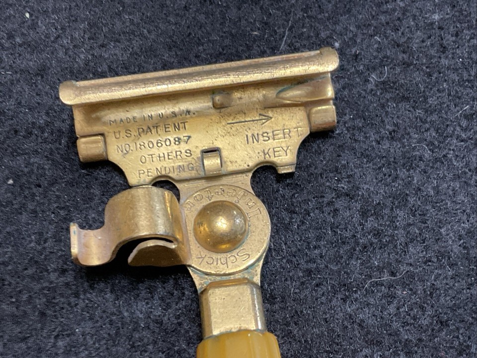 Vintage Eversharp Schick Deluxe Injector Safety Razor Type E2 | eBay