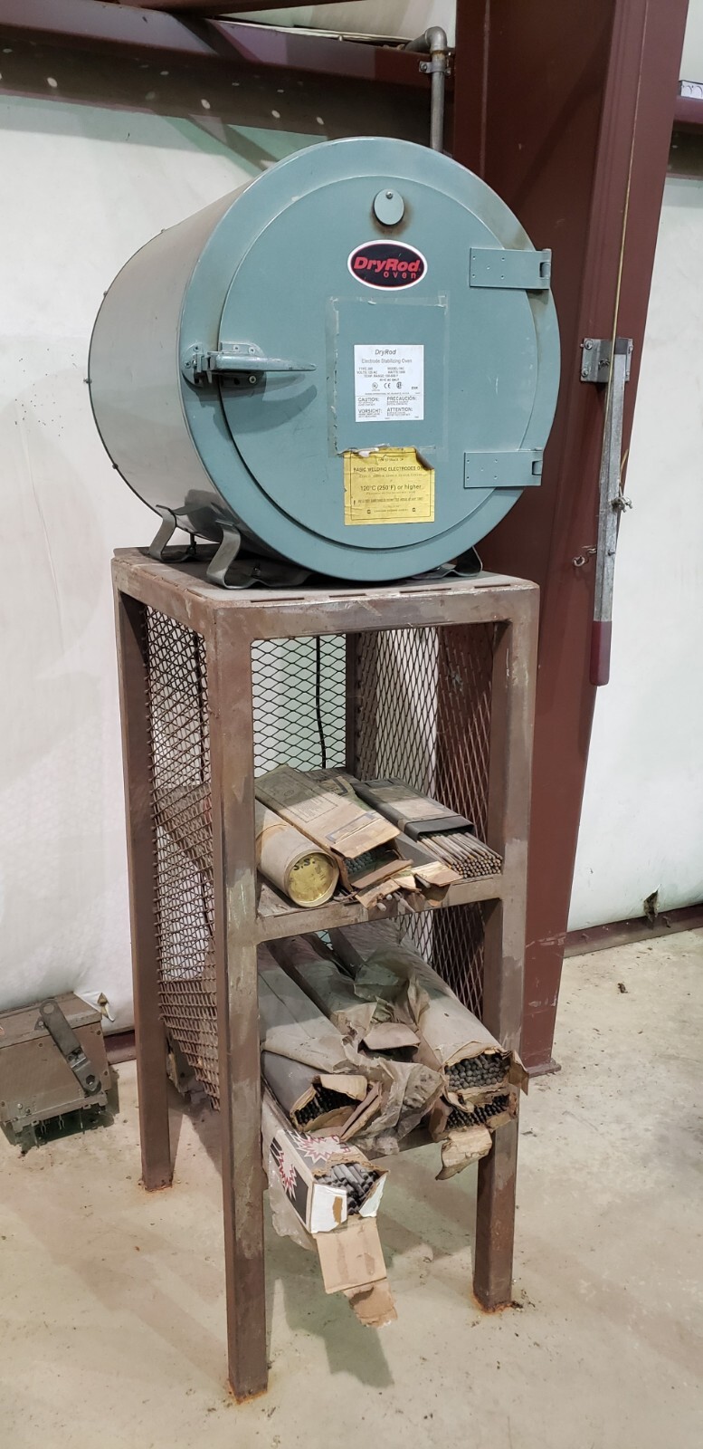 Phoenix DryRod 300 Series Model 16C Rod Oven With Stand and Welding Rod | eBay